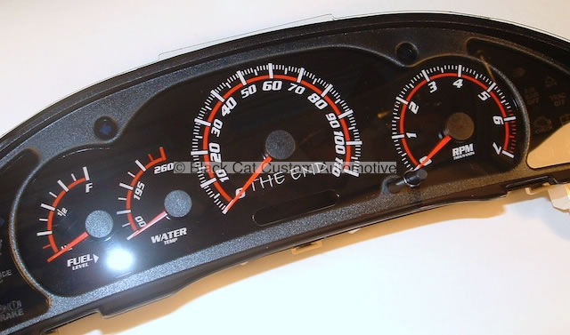 Black Cat Custom Automotive - Custom Design Gauge Faces