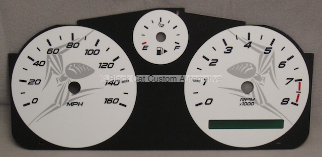 Black Cat Custom Automotive - Custom Design Gauge Faces