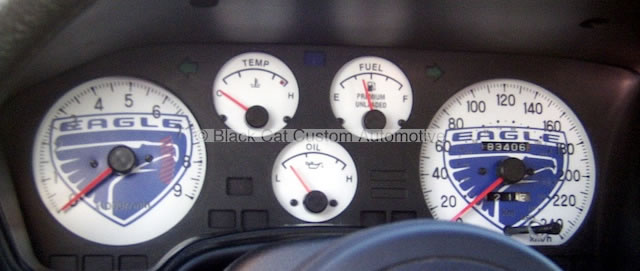 Black Cat Custom Automotive - Custom Design Gauge Faces